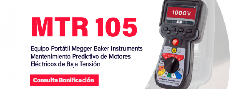 MEGGER BAKER EQUIPO MTR105 – Artec Ingenieria